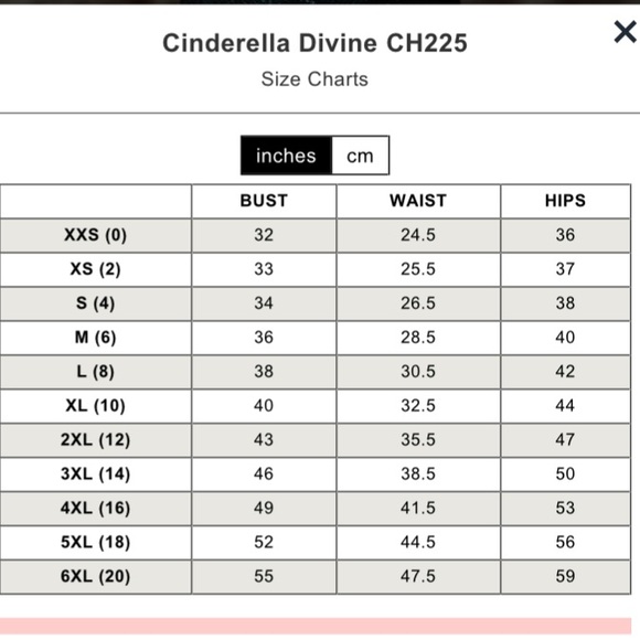 cinderella divine | Dresses | Cinderella Divine Ch225 | Poshmark